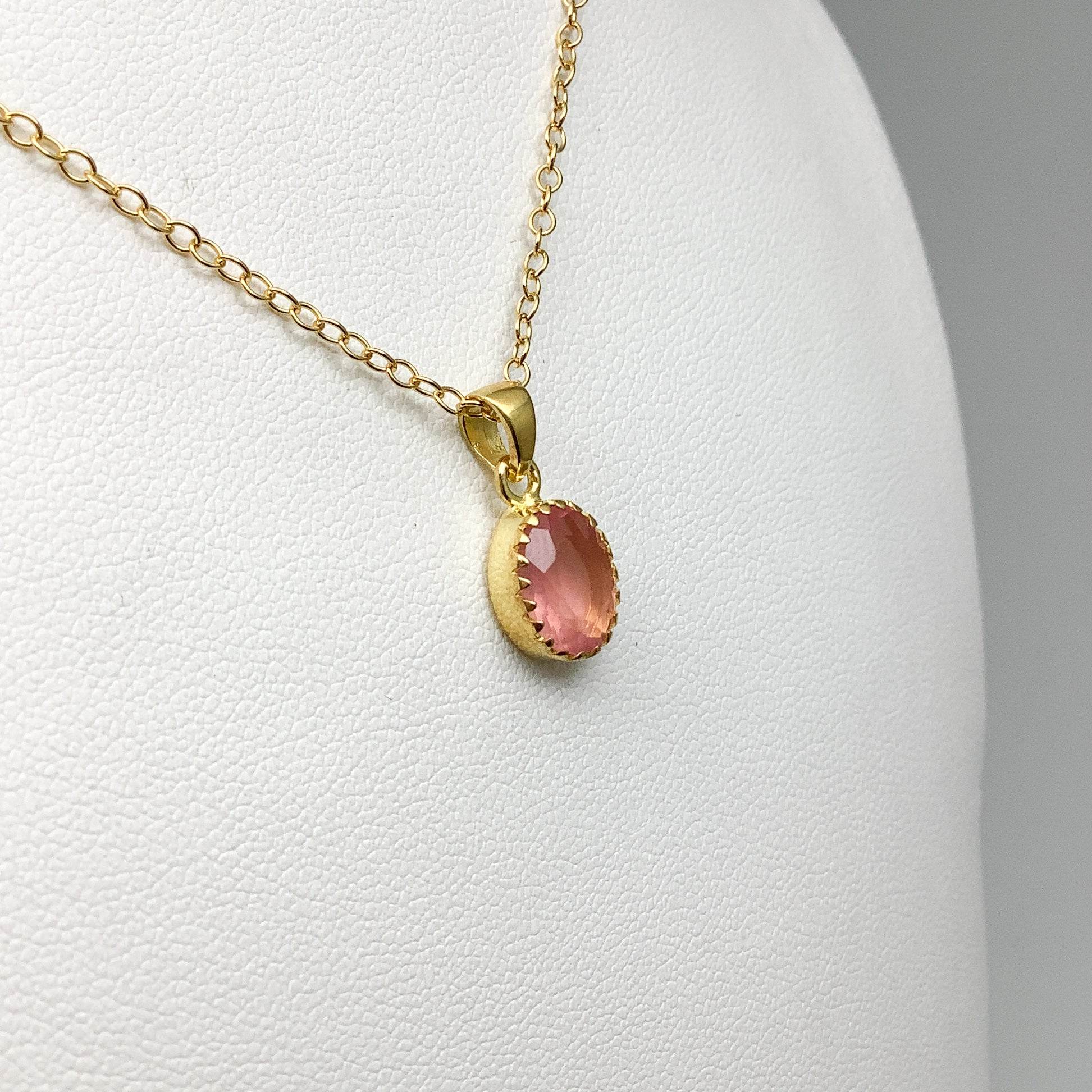 Rose quartz and gold store