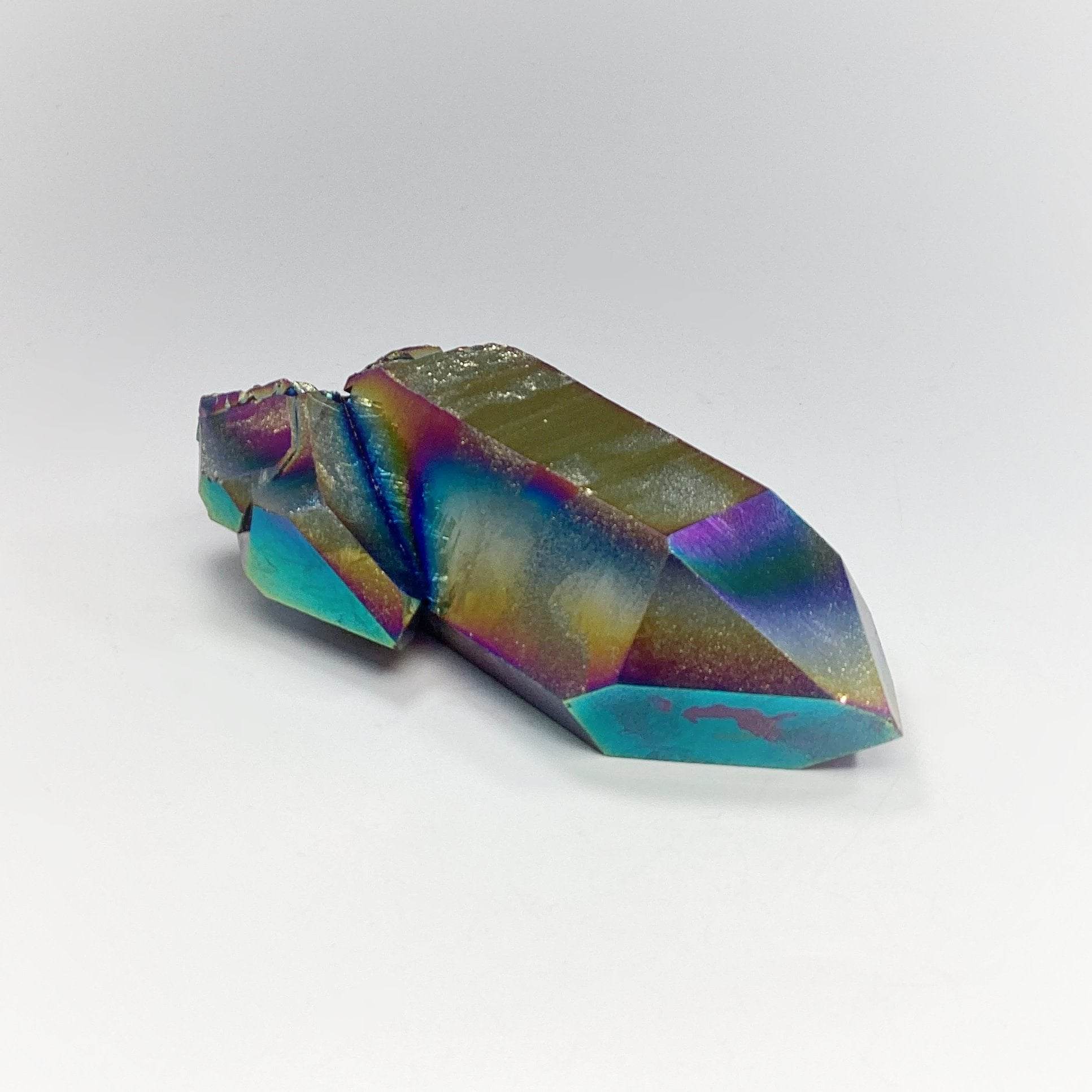 Titanium Quartz Cluster – Rocks and Gems Canada