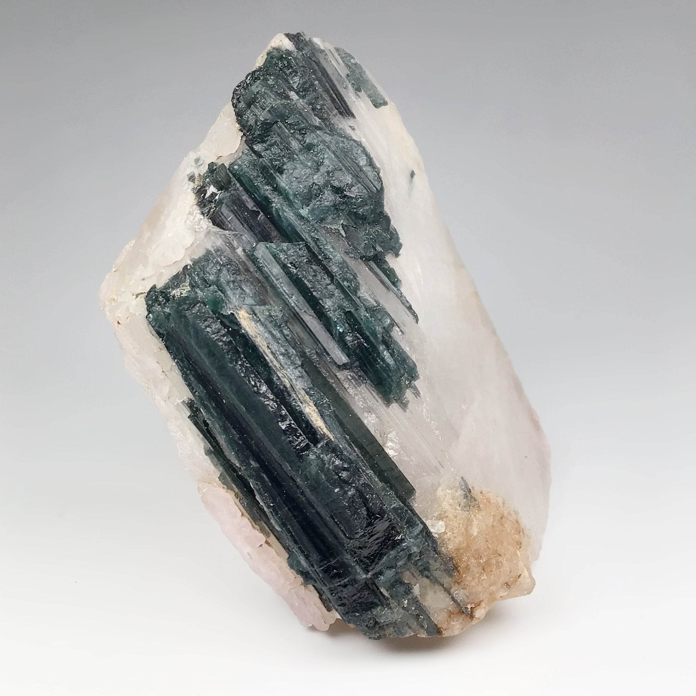Green Tourmaline in Matrix – Rocks and Gems Canada