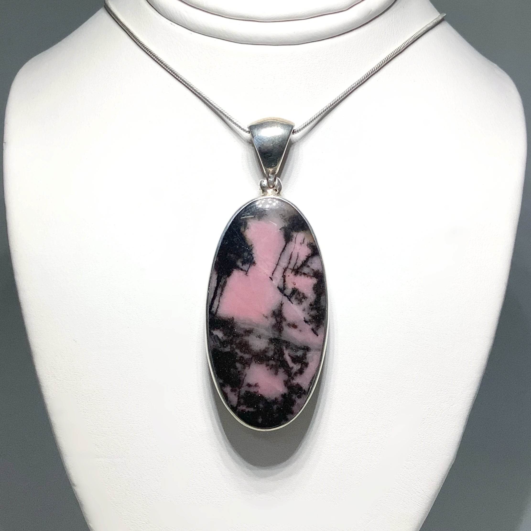 Rhodonite Pendant – Rocks and Gems Canada